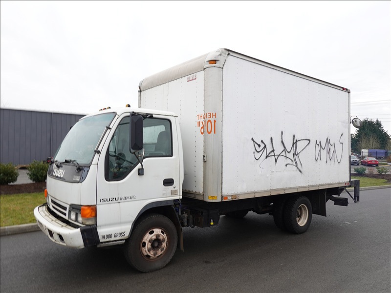 1999 ISUZU NPR VAN TRUCK W/LIFTGATE | MARYSVILLE HEAVY EQUIPMENT, CONTRACTORS EQUIPMENT ...