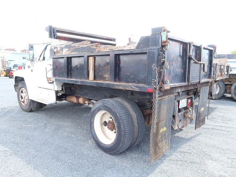 1989 FORD F600 DUMP TRUCK | MARYSVILLE HEAVY EQUIPMENT, CONTRACTORS EQUIPMENT & VEHICLES ...