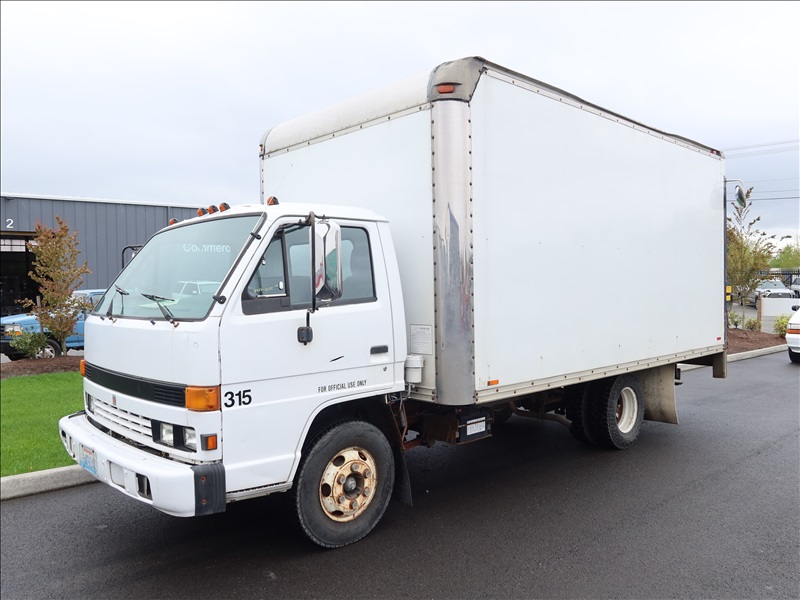 1993 ISUZU NPR VAN TRUCK W/LIFT GATE | MARYSVILLE HEAVY EQUIPMENT, CONTRACTORS EQUIPMENT ...