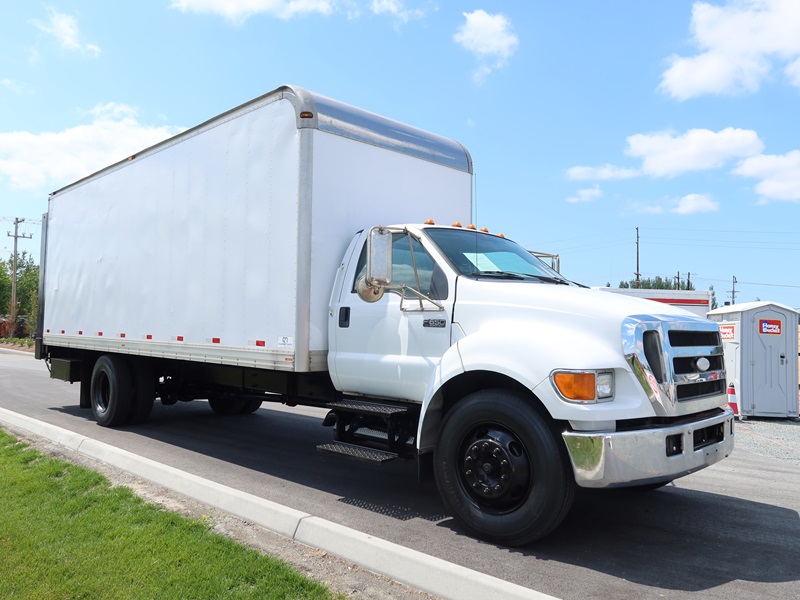 2008 FORD F650 VAN TRUCK W/LIFT GATE | MARYSVILLE HEAVY EQUIPMENT, CONTRACTORS EQUIPMENT ...