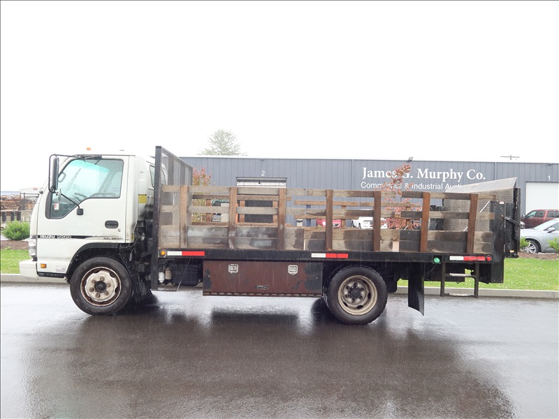 2007 ISUZU NQR FLATBED W/LIFT GATE | MARYSVILLE HEAVY EQUIPMENT, CONTRACTORS EQUIPMENT ...