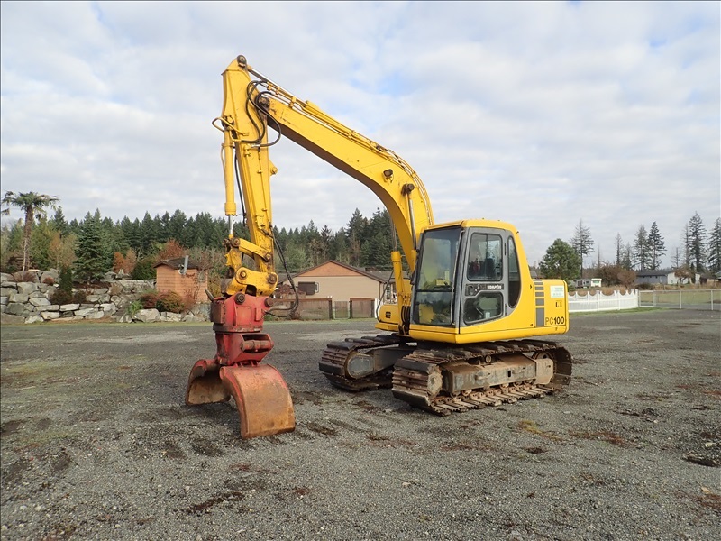 KOMATSU PC100-6E HYDRAULIC EXCAVATOR | KENMORE HEAVY EQUIPMENT ...