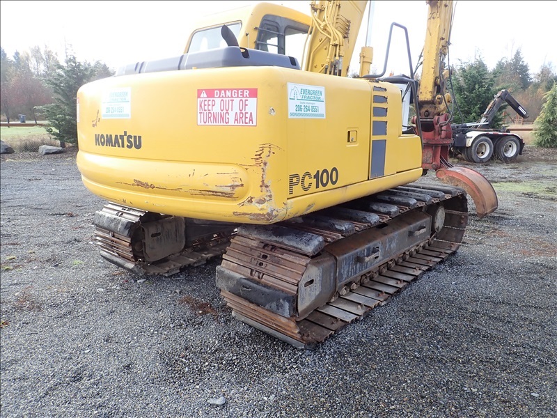 KOMATSU PC100-6E HYDRAULIC EXCAVATOR | KENMORE HEAVY EQUIPMENT ...