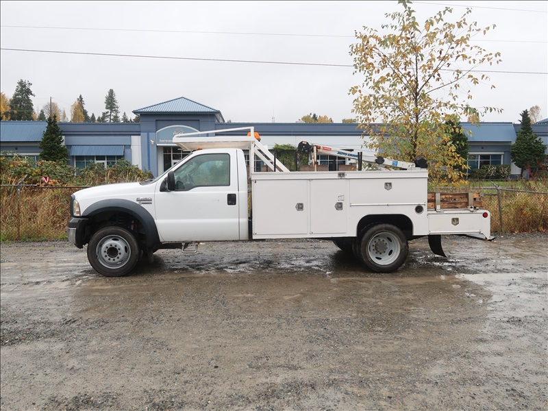 2007 FORD F450 SERVICE BODY W/AUTO CRANE | KENMORE HEAVY EQUIPMENT ...