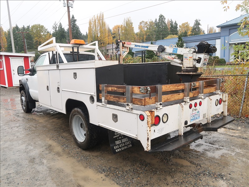 2007 FORD F450 SERVICE BODY W/AUTO CRANE | KENMORE HEAVY EQUIPMENT ...