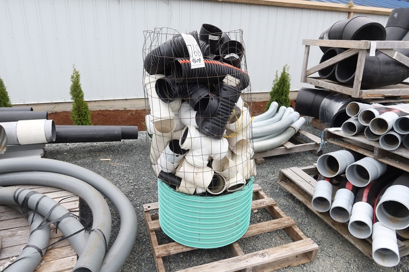 LOT, ASSORTED PIPE FITTINGS ON THIS PALLET | MARYSVILLE TOOLS ...