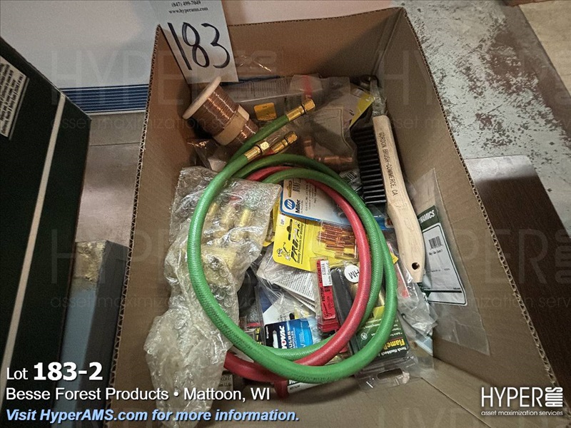 BOX OF TORCH AND WELDING TIPS, TORCH BODY | BESSE FOREST PRODUCTS ...