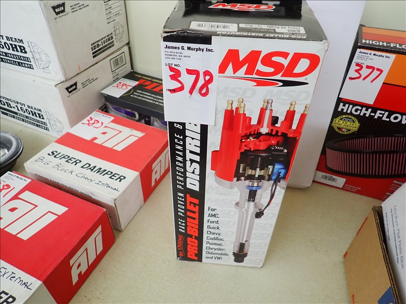 MSD 8360 PRO-BILLET | CARR ENTERPRISES - ONLINE AUCTION | James G ...