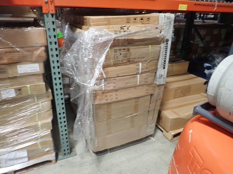 LARGE ASSORTMENT OF LIGHTING INVENTORY (PALLET RACKING NOT INCLUDED ...