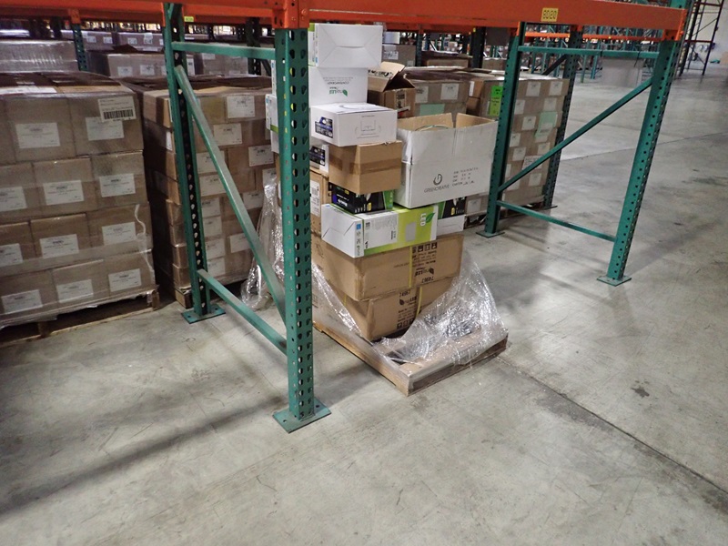 LARGE ASSORTMENT OF LIGHTING INVENTORY (PALLET RACKING NOT INCLUDED ...