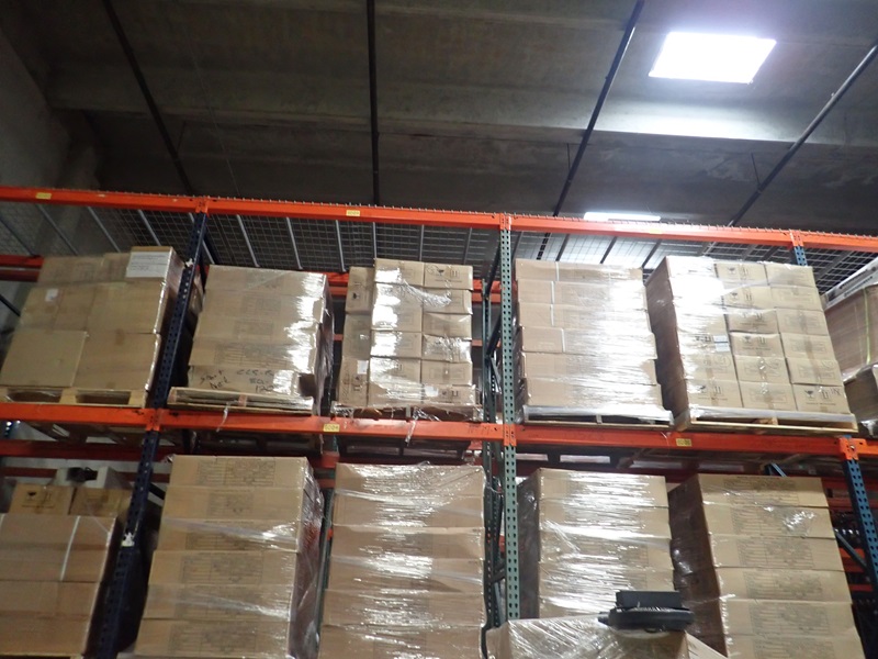 LARGE ASSORTMENT OF LIGHTING INVENTORY (PALLET RACKING NOT INCLUDED ...
