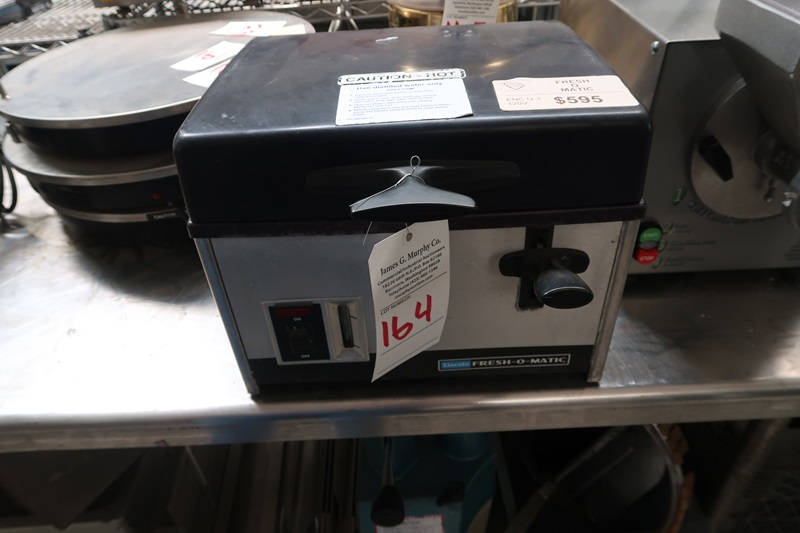 LINCOLN FRESH-O-MATIC | ENCORE RESTAURANT EQUIPMENT LLC - ONLINE ONLY ...