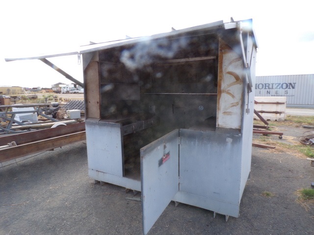 (2) PORTABLE STEEL OFFICE JOB BOXES | HAWAII - JS INTERNATIONAL INC ...