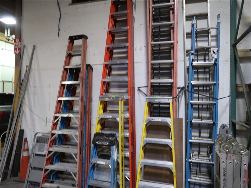 (25+) LADDERS | TRADE-MARX SIGN - LIVE AUCTION | James G. Murphy Co.