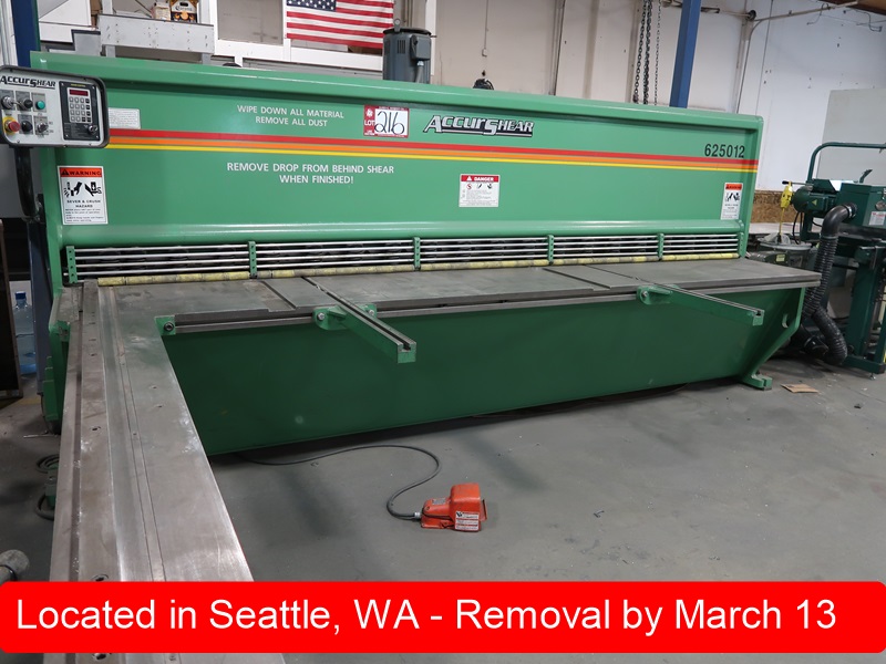 2007 ACCURSHEAR 625012 | TRADE-MARX SIGN - LIVE AUCTION | James G. Murphy Co.