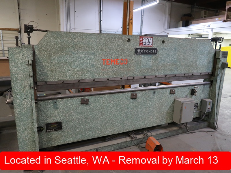 FECO ROTO DIE #10 | TRADE-MARX SIGN - LIVE AUCTION | James G. Murphy Co.