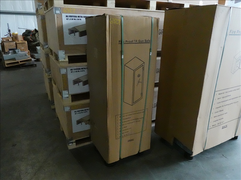 20"W X 17"D X 59"H GUN SAFE | UNUSED SHIPPING CONTAINERS, ATTACHMENTS ...